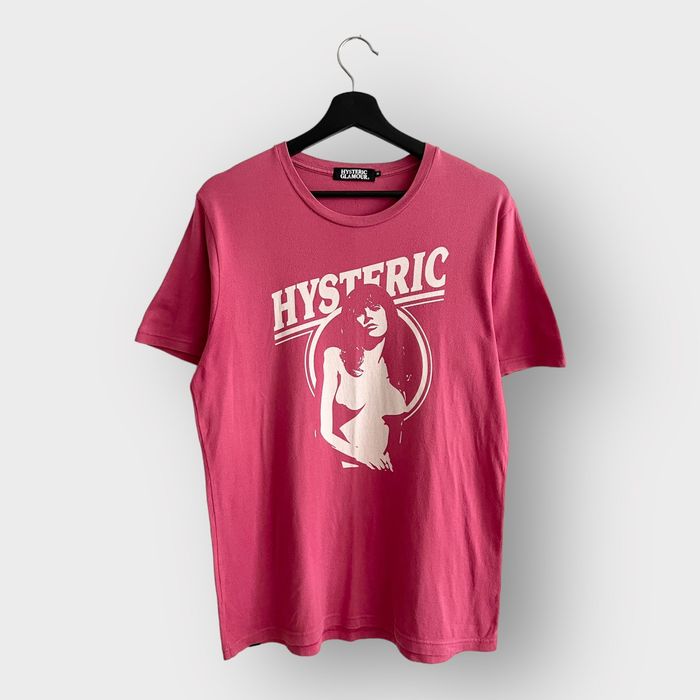 Vintage STEAL! VTG 2000s Hysteric Glamour Nude Girl Jumbo Logo Tee | Grailed