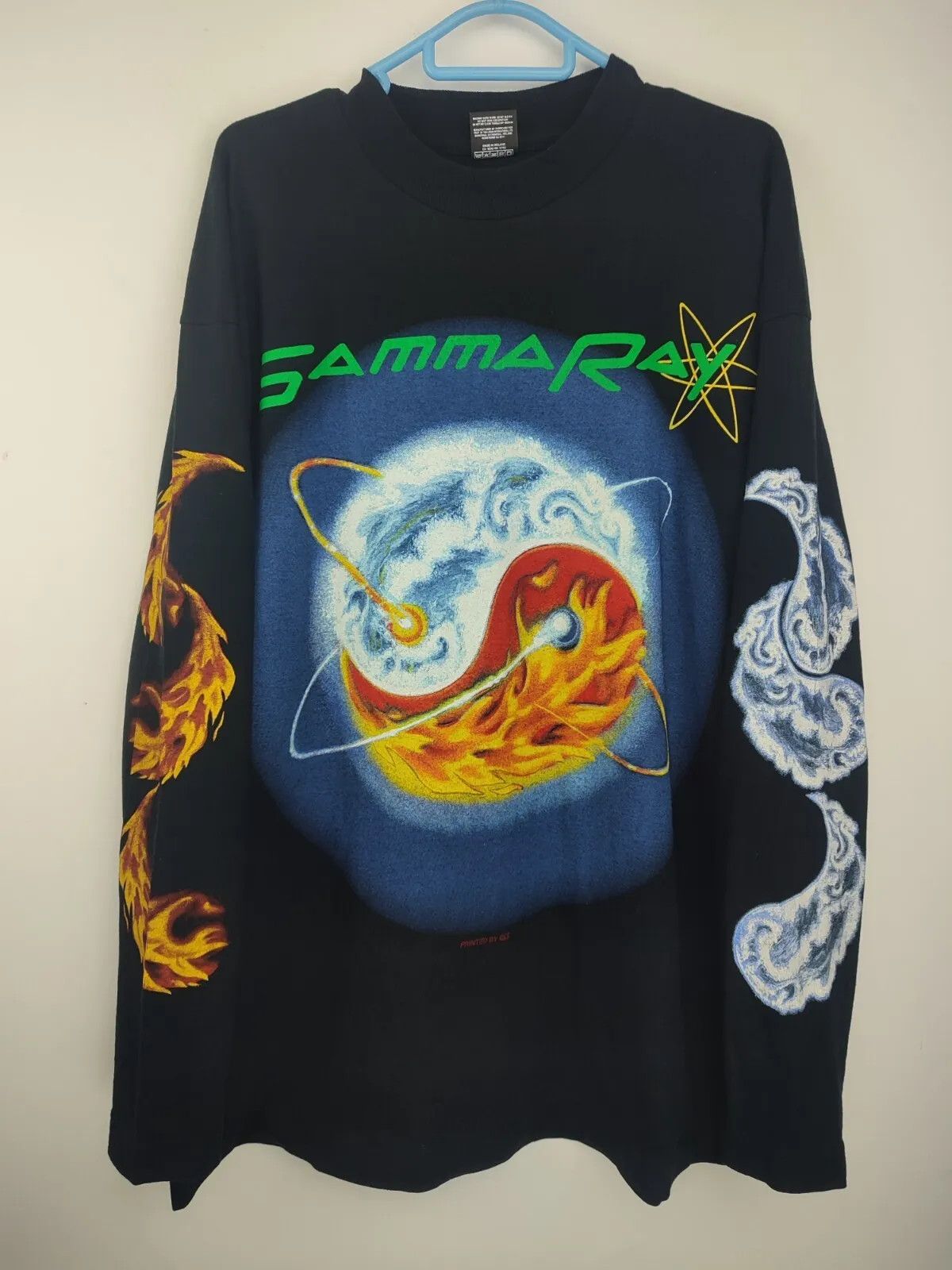 Vintage Rare Vintage Gamma Ray — Insanity and Genius 1994 Tour ROCK ...