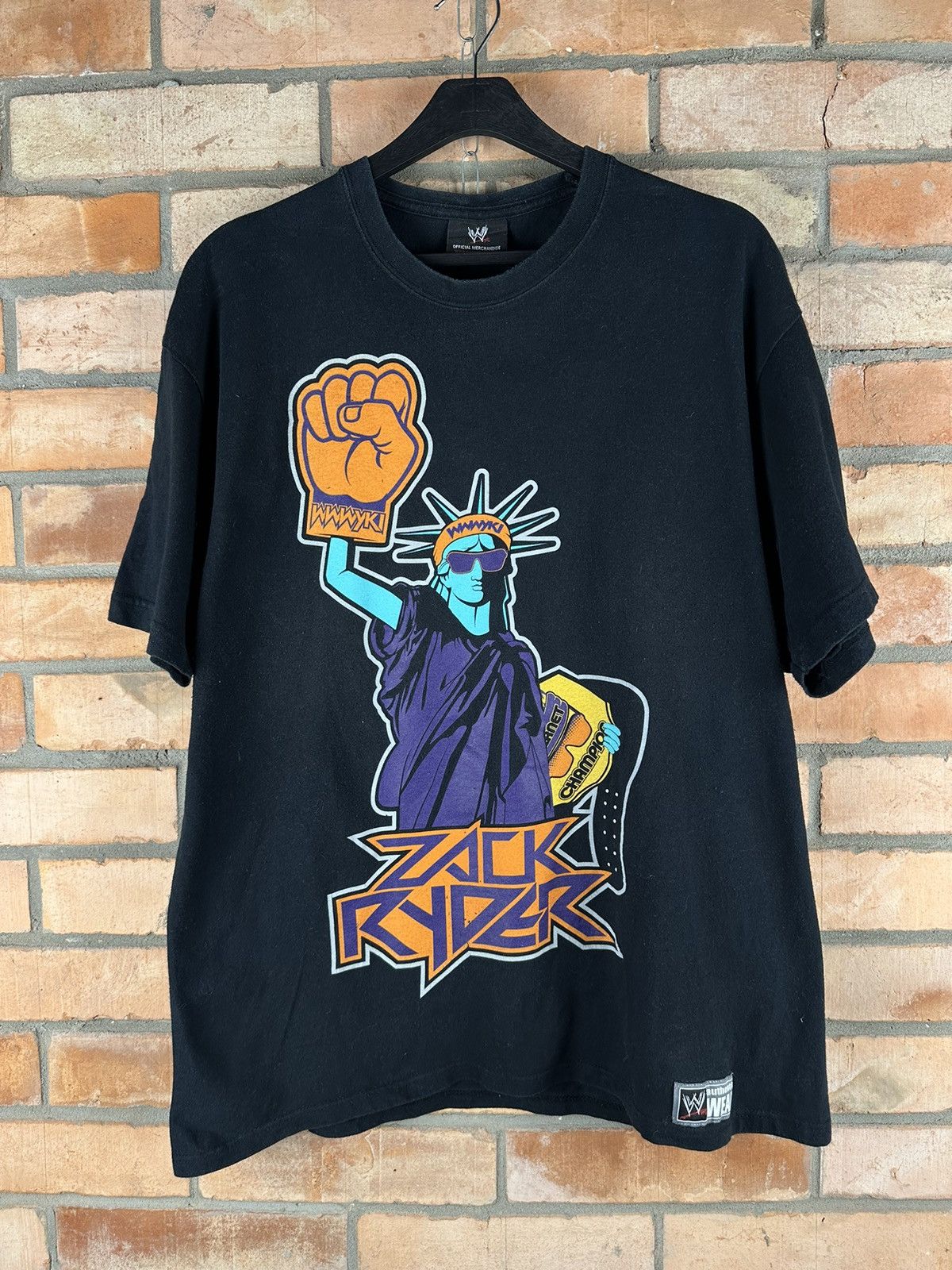 Vintage × Wwe × Wwf Vintage WWE Zack Rider T-Shirt | Grailed