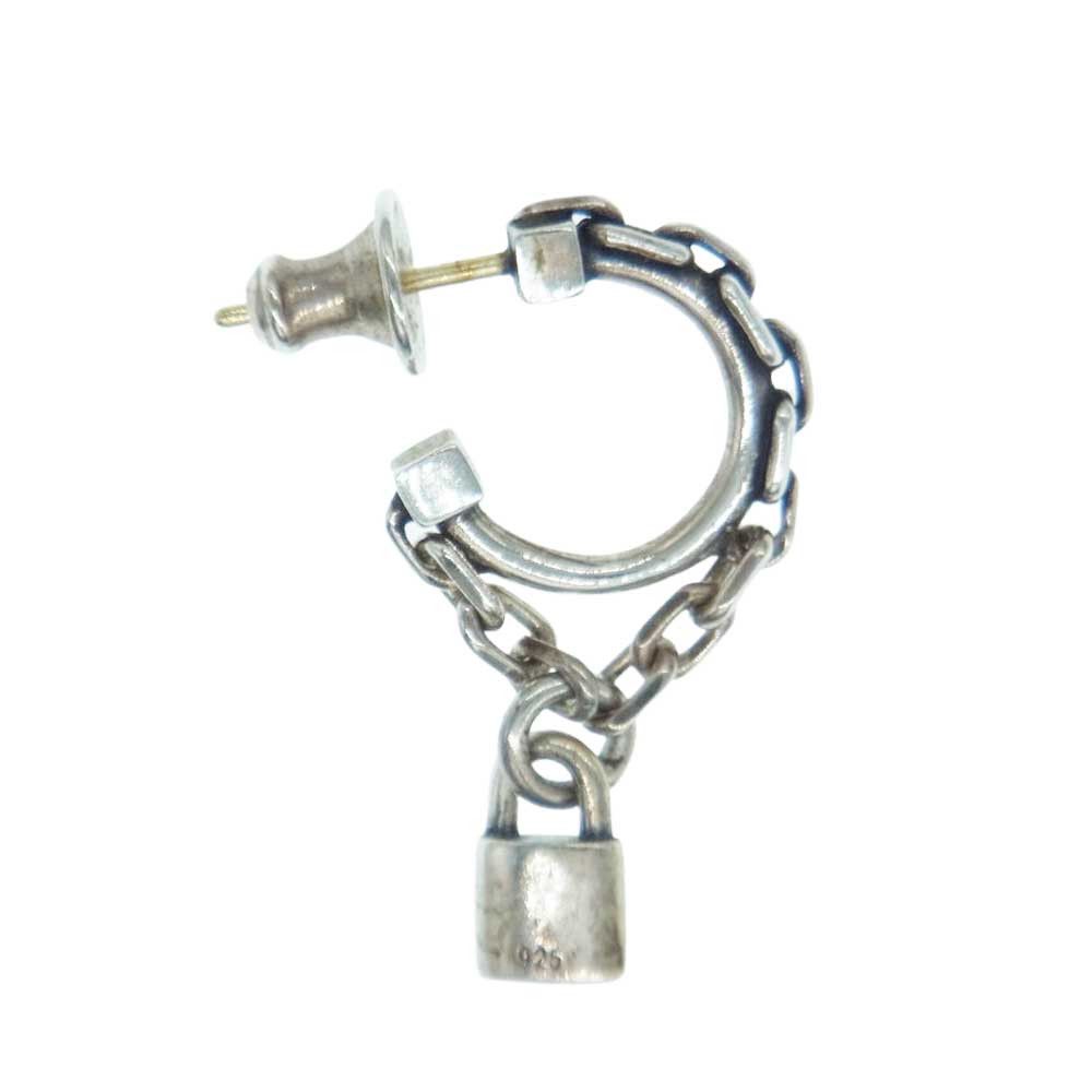 Justin Ritchie Hoop Earring With Lock For One Ear | Grailed