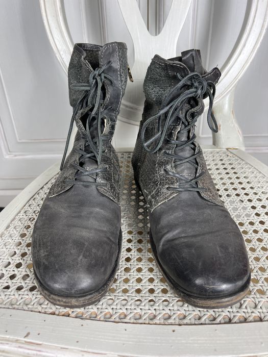 Avant Garde AS98 BOOTS LEATHER SHOES AVANTGARDE STYLE RICK OWENS | Grailed
