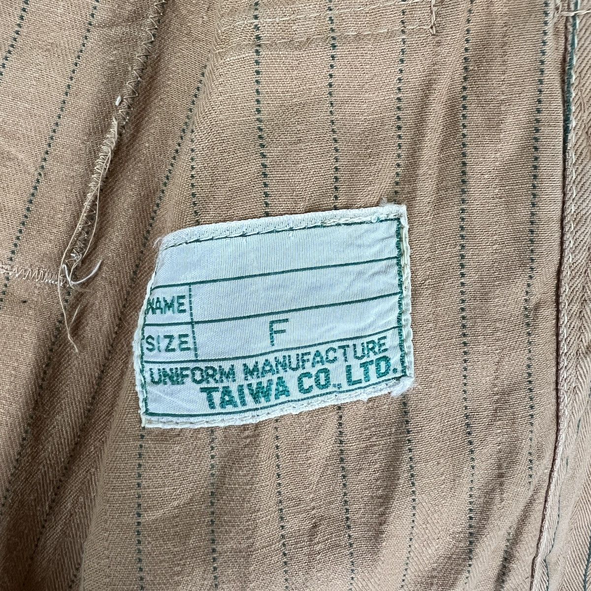 Coca Cola 70s Coca Cola Japan Taiwa Pin Stripe Hbt Work Shirt | Grailed