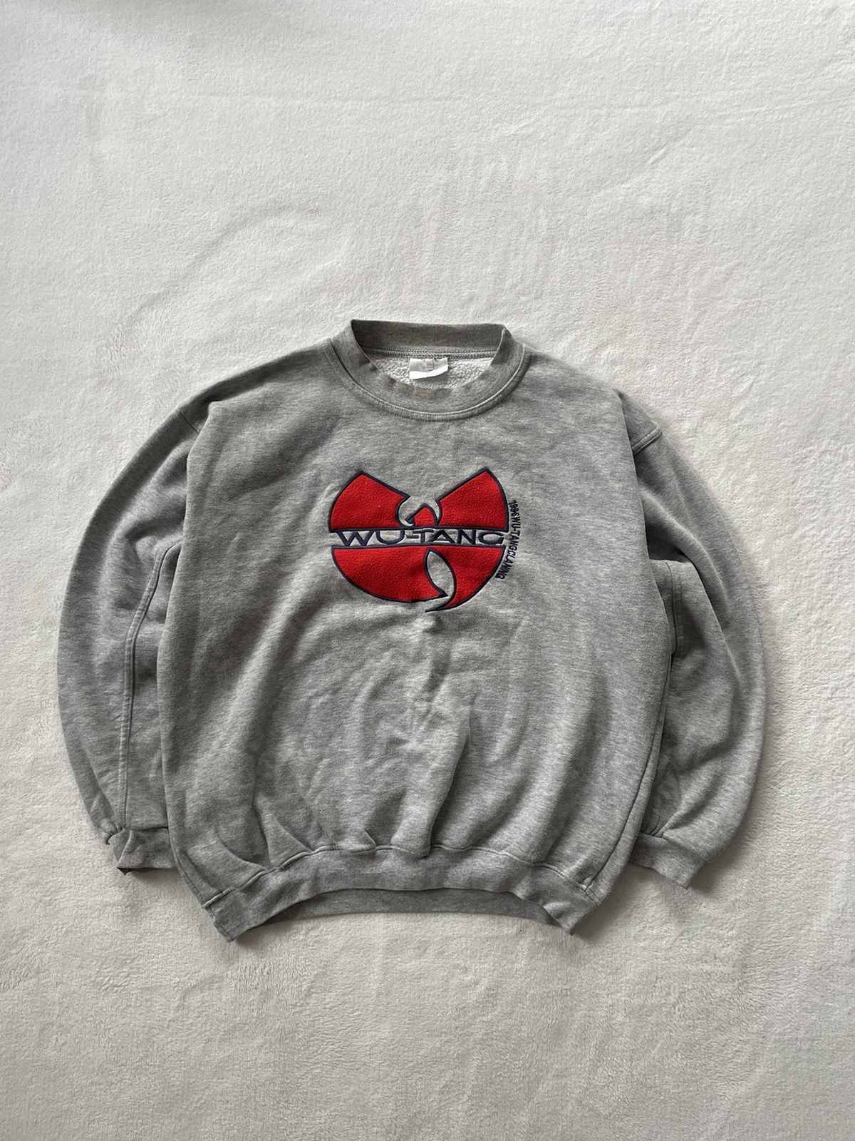Vintage 🦍 WU WEAR WU TANG CLAN RARE RETRO LOGO CREWNECK Y2K 90’s | Grailed