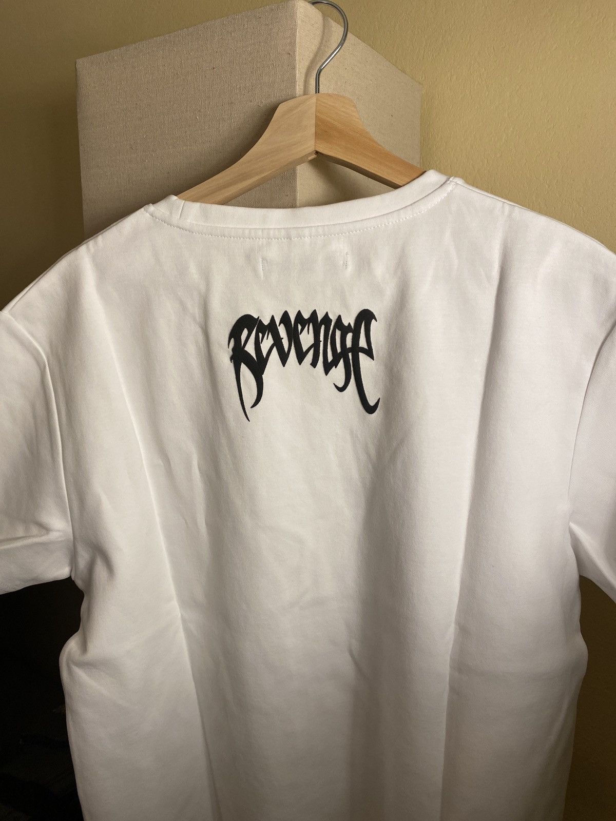 Revenge REVENGE is in the creator's hands T-Shirt | Grailed