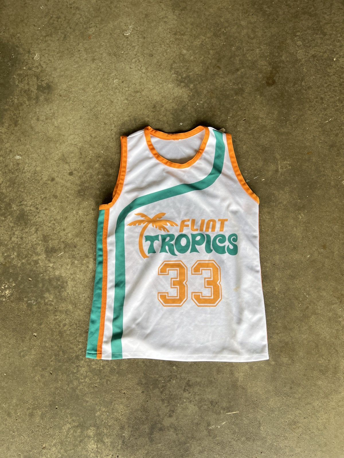 Vintage Semi Pro Flint Tropics Jackie Moon Basketball Jersey | Grailed