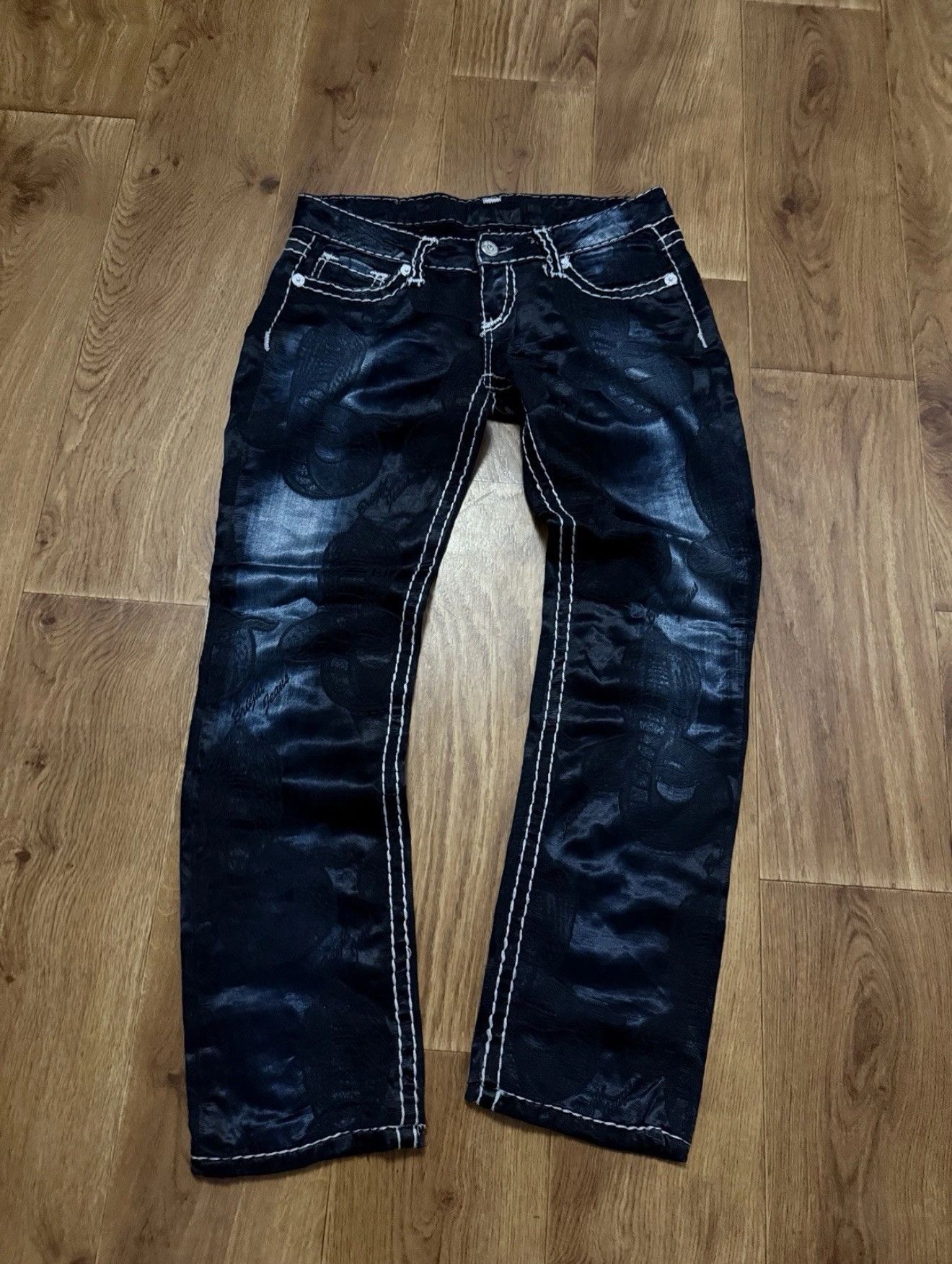 True Religion Rare True Religion Jeans Snake Pattern Low Rize | Grailed