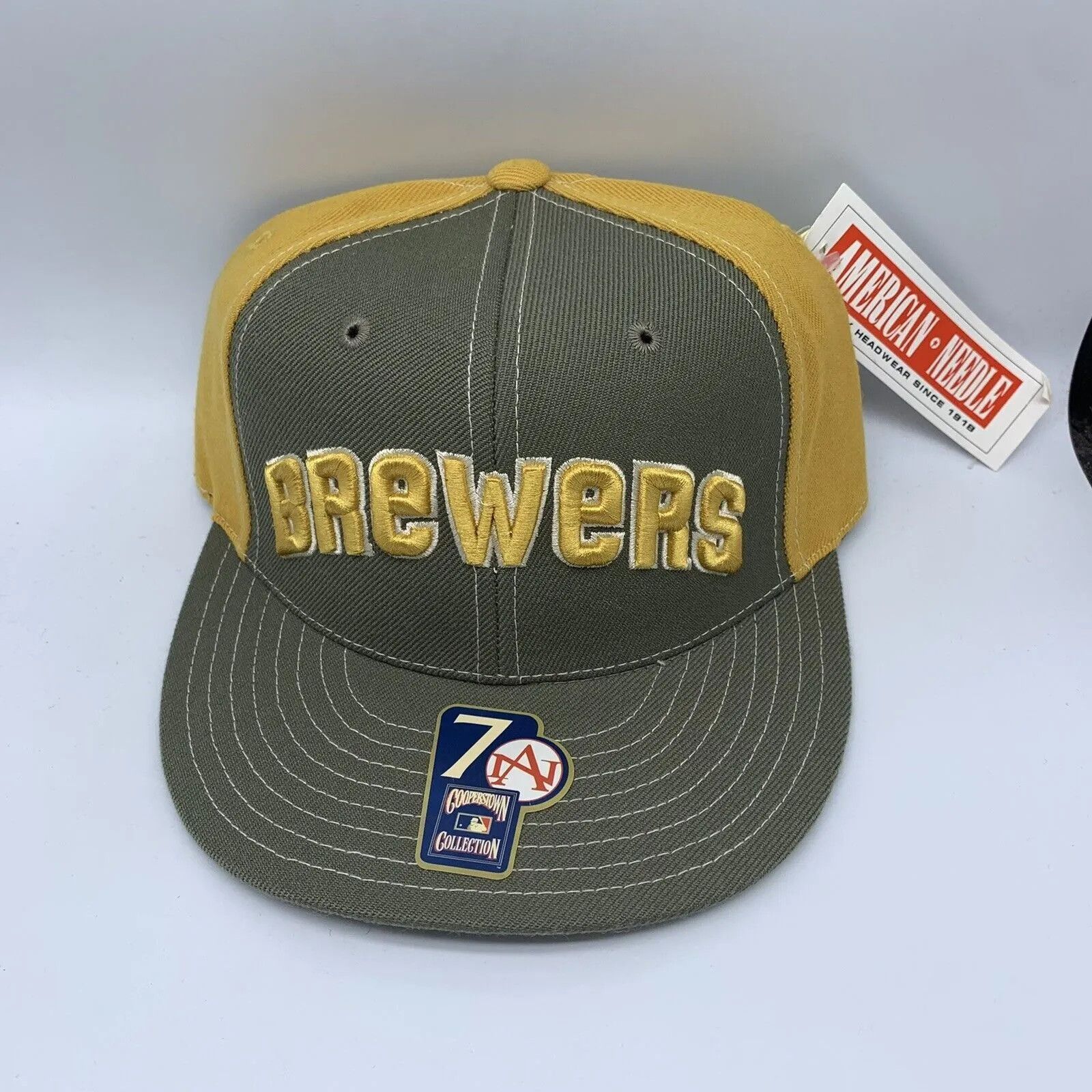 American Needle × MLB × Vintage Vintage Milwaukee Brewers Hat 7 ' MLB ...