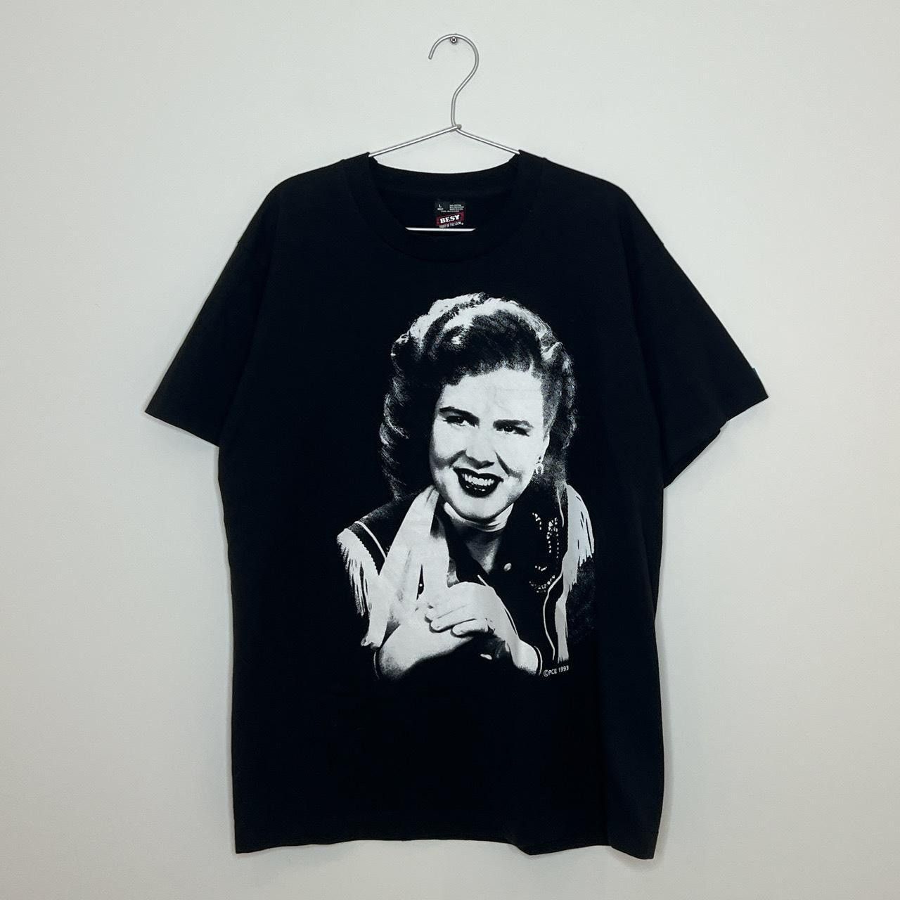 Streetwear × Vintage vintage patsy cline face tee shirt | Grailed