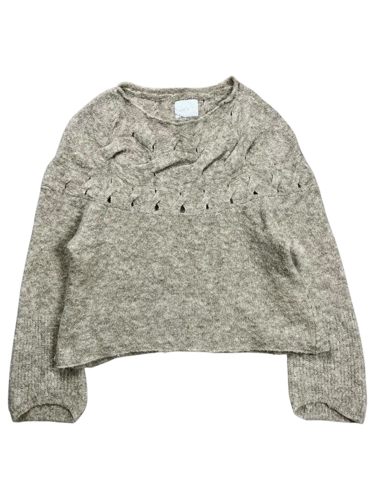 If Six Was Nine 2000s Shimamura Tokyo - Apocalypse Style Alpaca Top ...