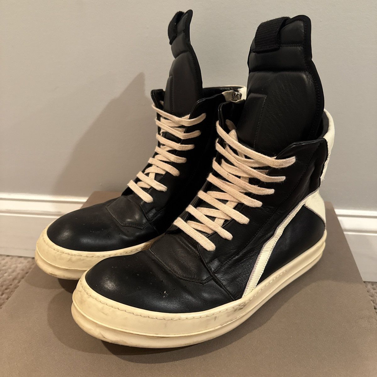Rick Owens Rick Owens SS16 Cyclops Geobaskets | Grailed