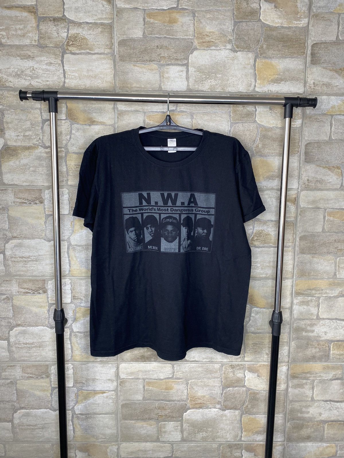 Vintage Vintage 2000s NWA Worlds Most Dangerous Group Rap Tee Shirt ...