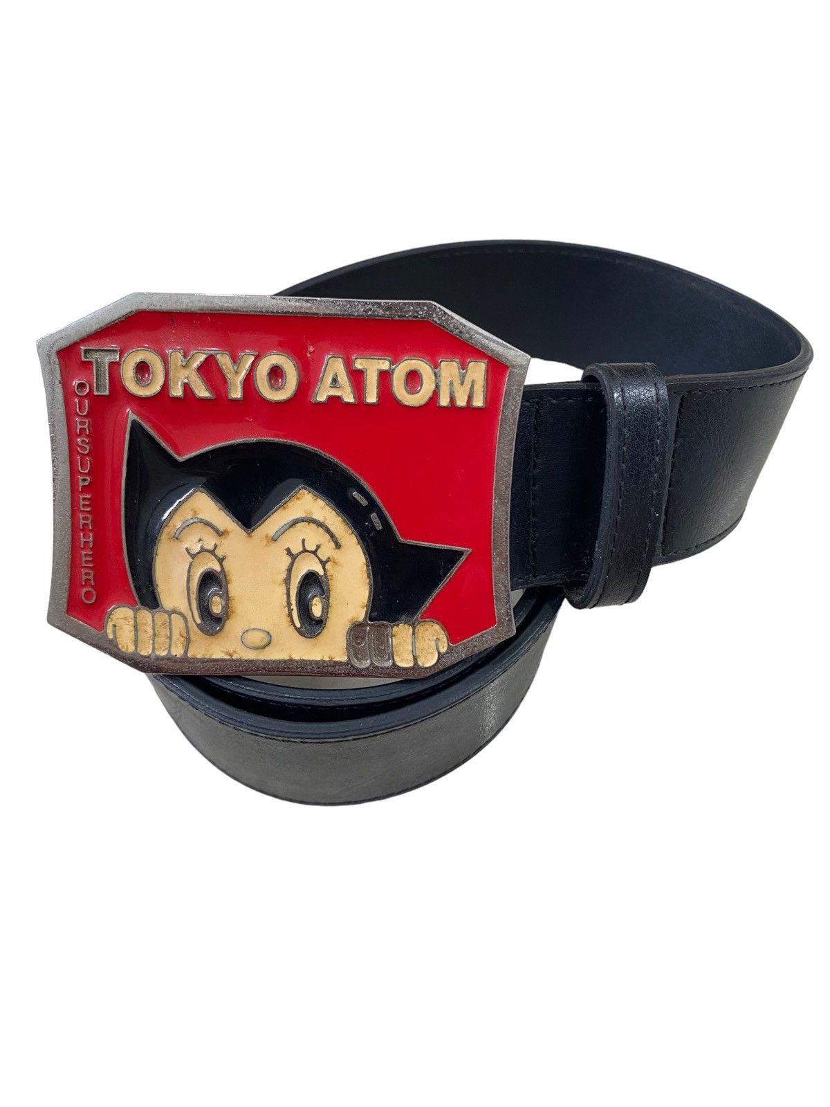 Anime × Vintage 💥ASTRO BOY tokyo atom Tezuka Productions rare Belt ...