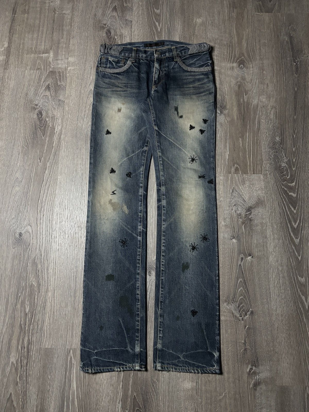 Undercover undercover aw06 bug denim | Grailed