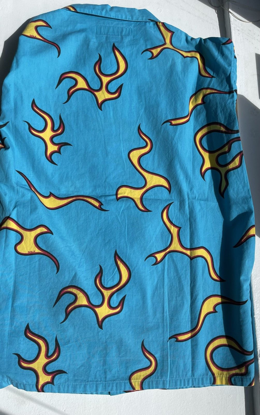 Golf Wang Golf wang Flame button up OG 2015 | Grailed