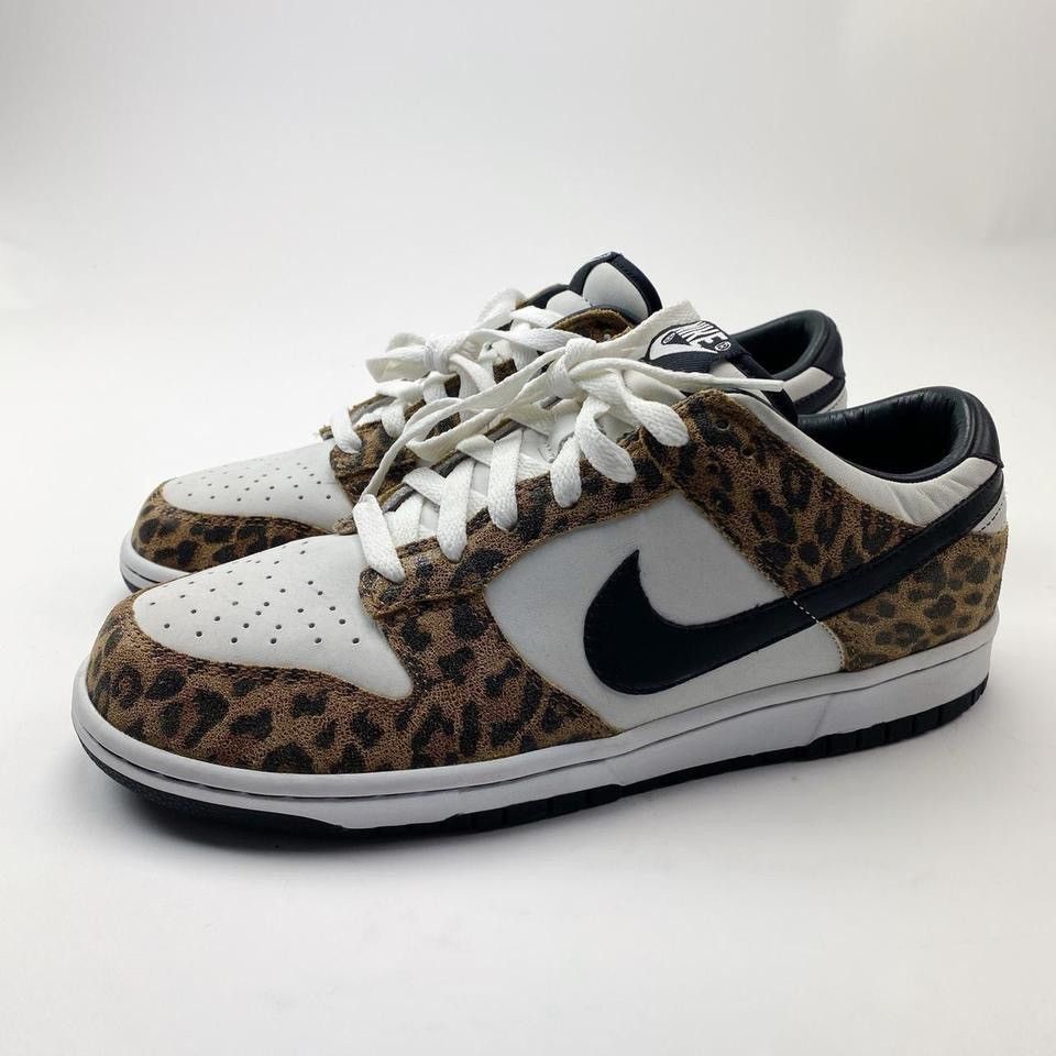 Nike × Vintage Nike dunk low Leopard print | Grailed