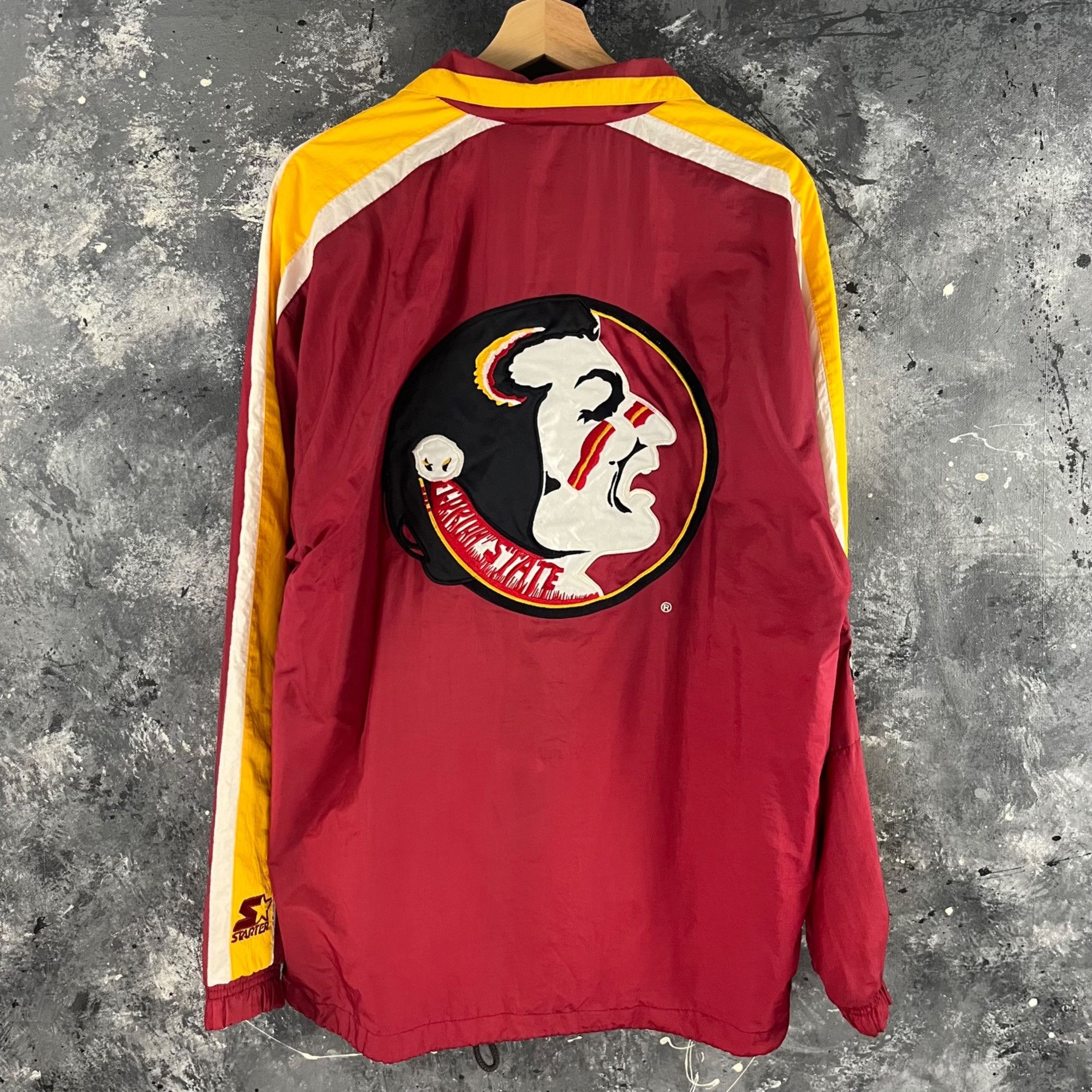 Starter × Vintage Vintage 90’s Florida State windbreaker | Grailed