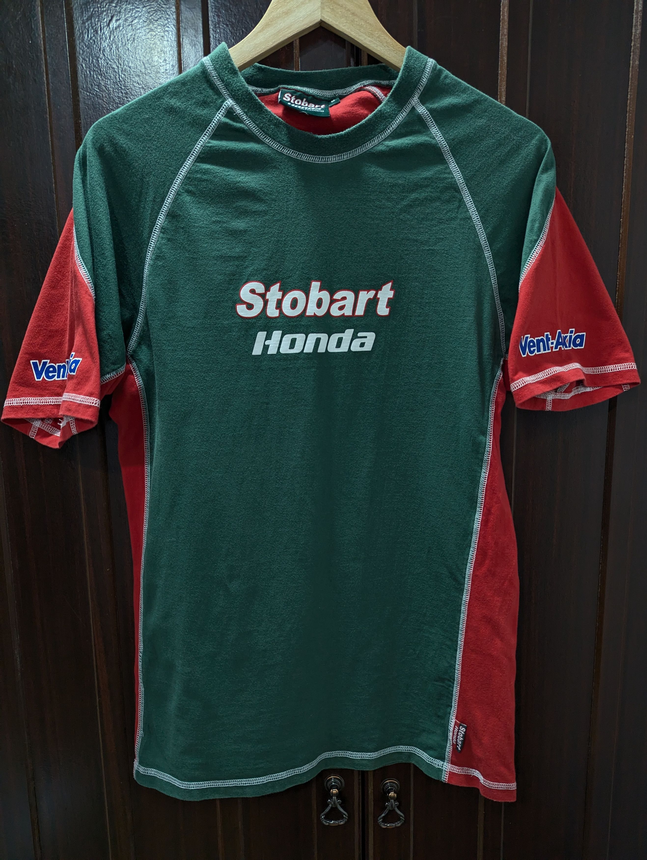 Honda × Vintage Eddie Stobart Honda RARE racing motorsport moto t shirt ...