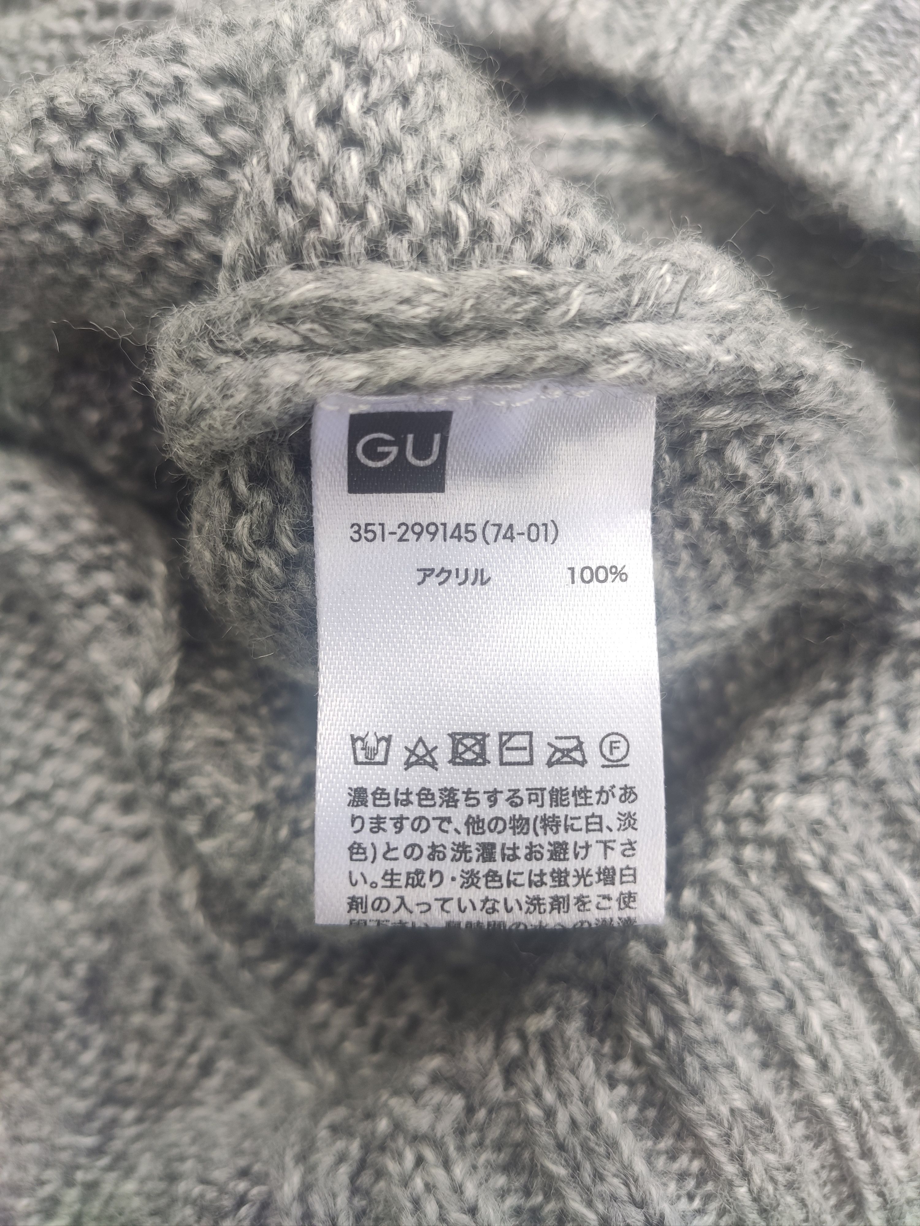 Japanese Brand × Uniqlo GU Turtleneck Knitwear Sweater | Grailed