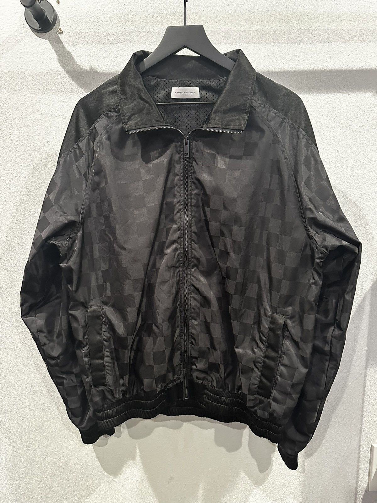 Alexander Digenova Alexander Digenova Checkered Track Jacket | Grailed
