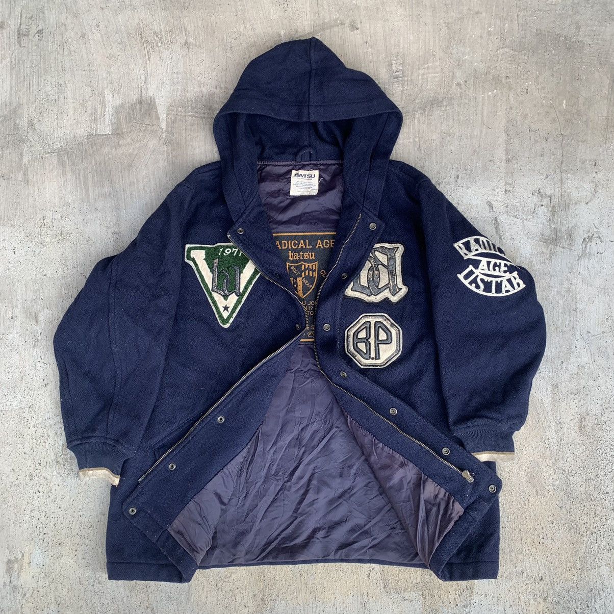 Vintage BA-TSU studio varsity sibuya Japan Jacket vintage rare 1971 ...