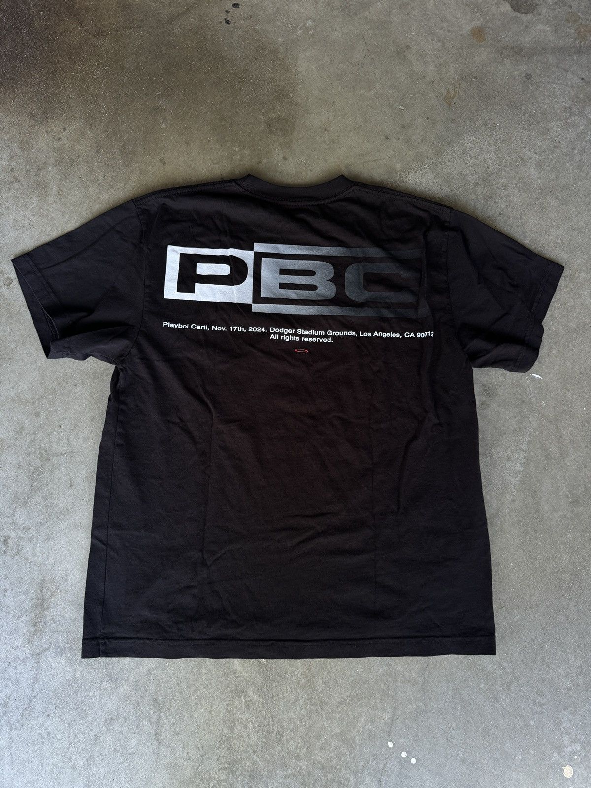 Playboi Carti 2024 PBC Playboi Carti Camp Flog Gnaw Tee Shirt Black ...