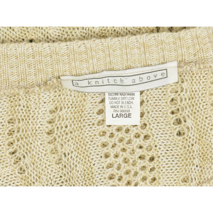 Other A Knitch Above Crochet Mesh Top Urban Boho Chic L | Grailed