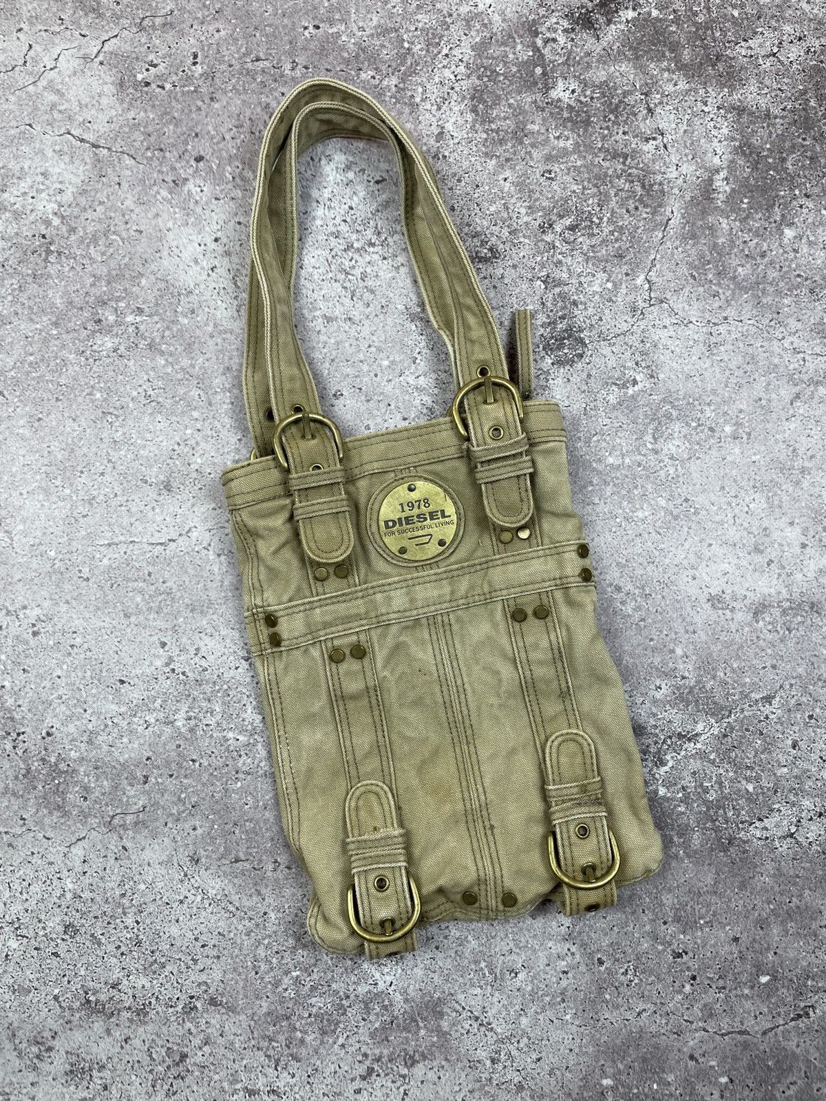 Diesel Diesel avant-garde vintage y2k faded hand bag | Grailed