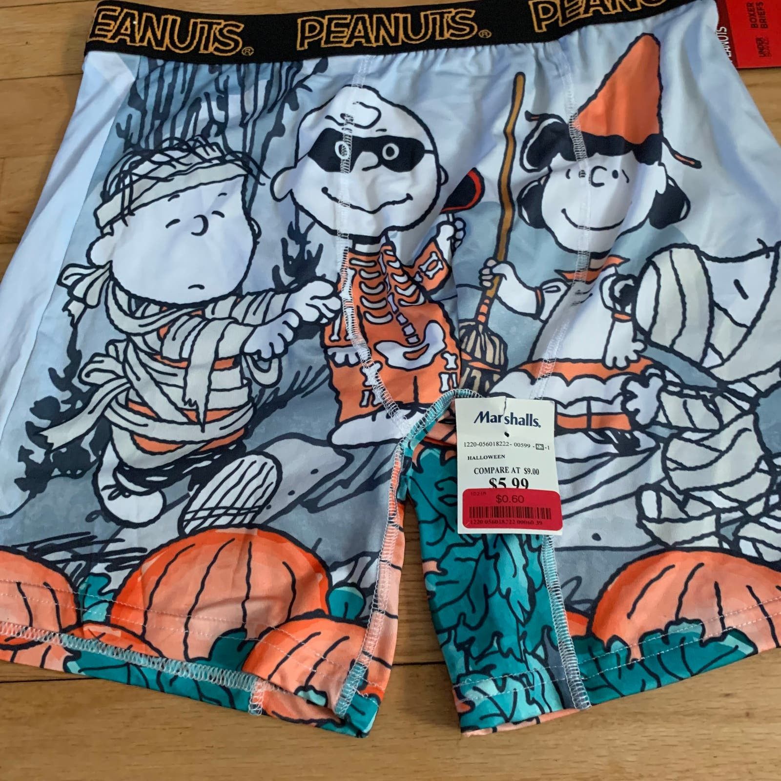 Peanuts Peanuts Snoopy Charlie Brown Linus Halloween Costumes Boxers ...