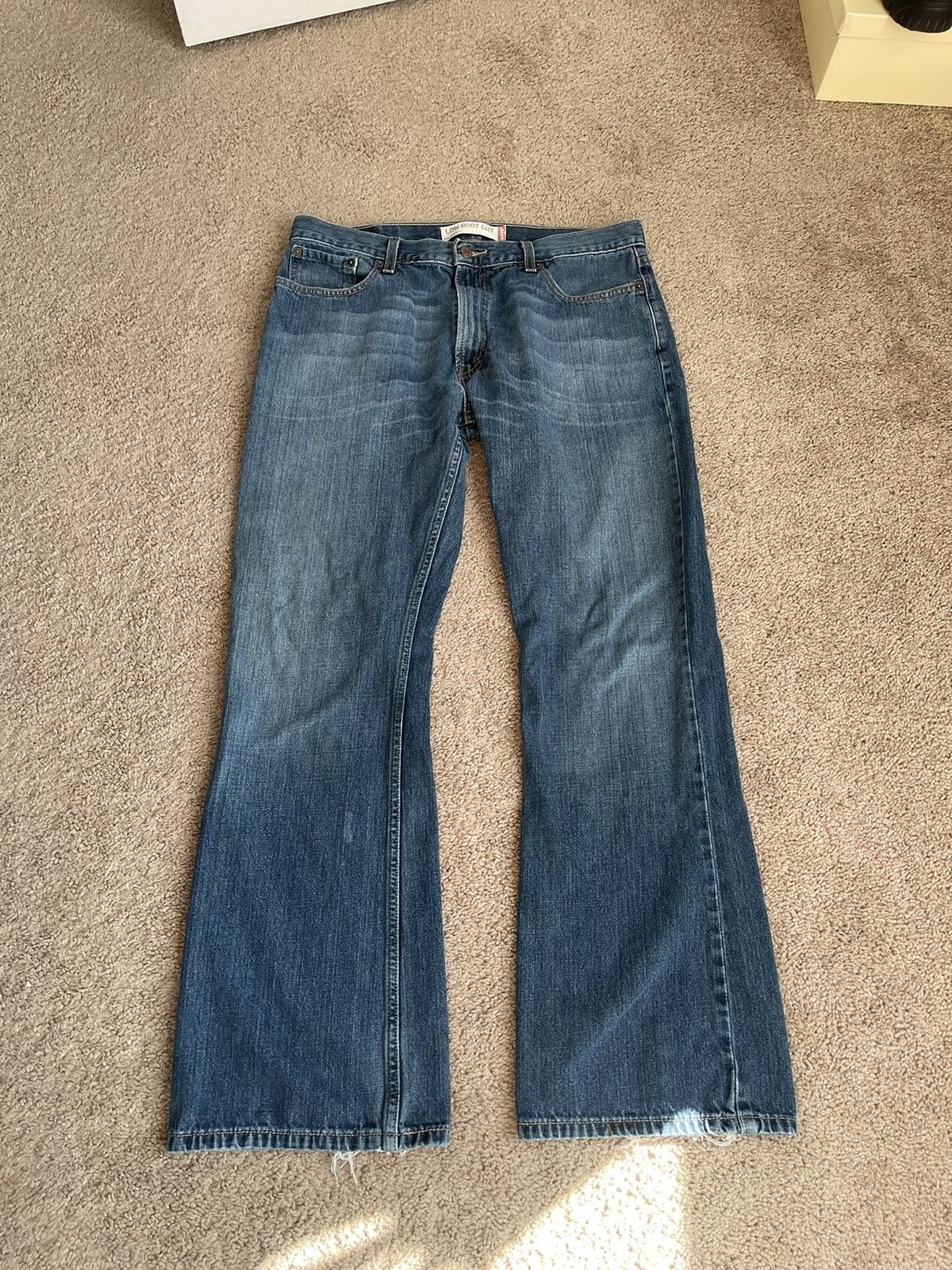 Vintage VINTAGE LEVIS 527 LOW BOOT CUT DENIM JEANS | Grailed