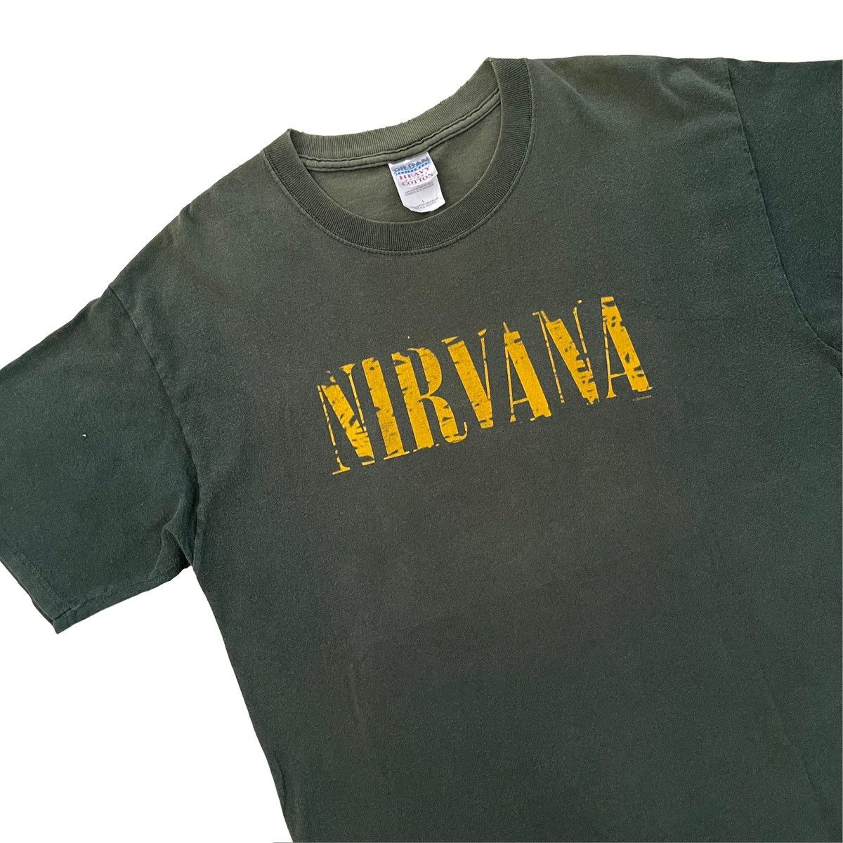 Kurt Cobain × Nirvana × Vintage Vintage 2005 Nirvana Font | Grailed