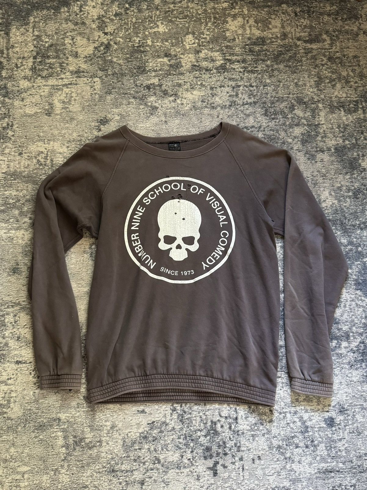 Number (N)ine OG School of Visual Comedy Crewneck | Grailed