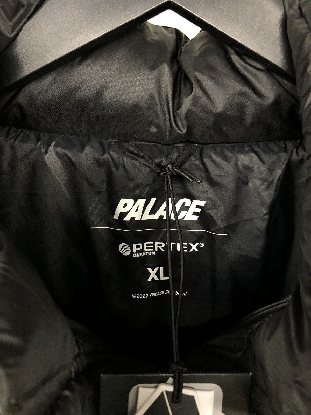 Palace Palace SS23 Pertex P90 Puffer Black Jacket XL | Grailed