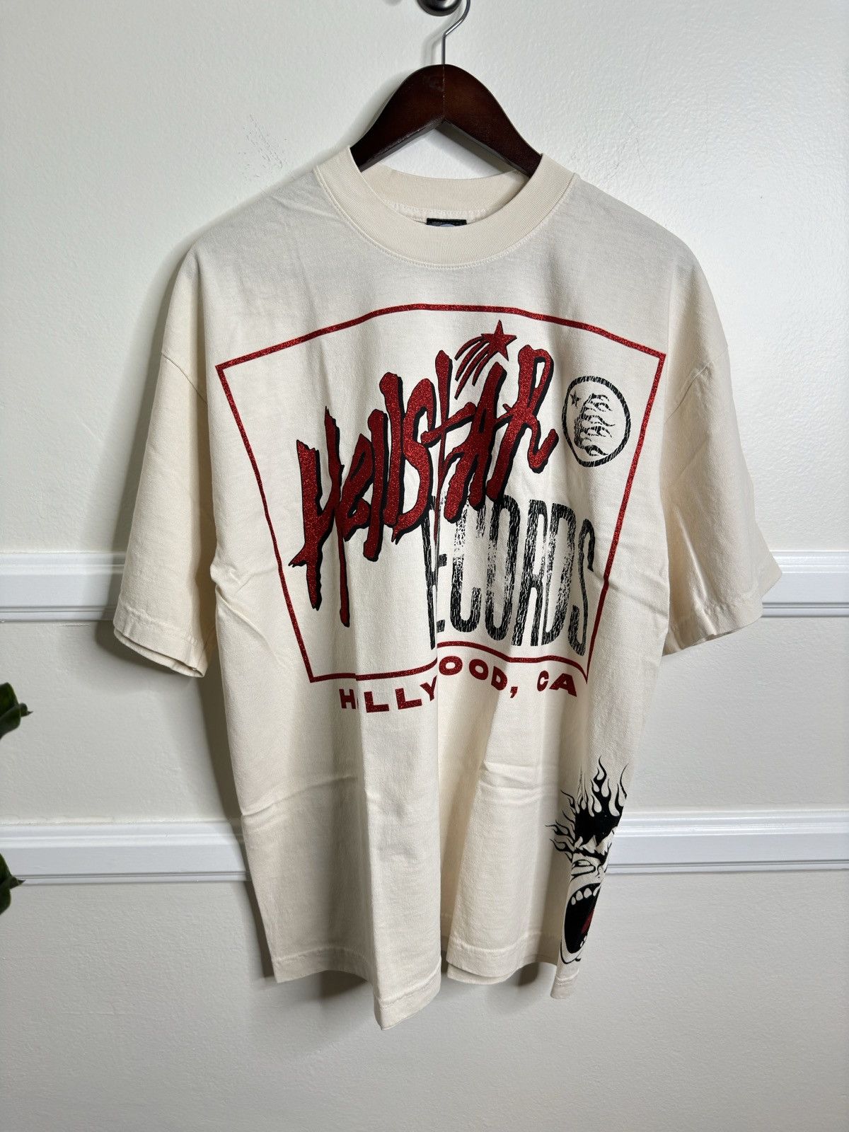 HELLSTAR Hellstar Studios Records Tee Cream | Grailed