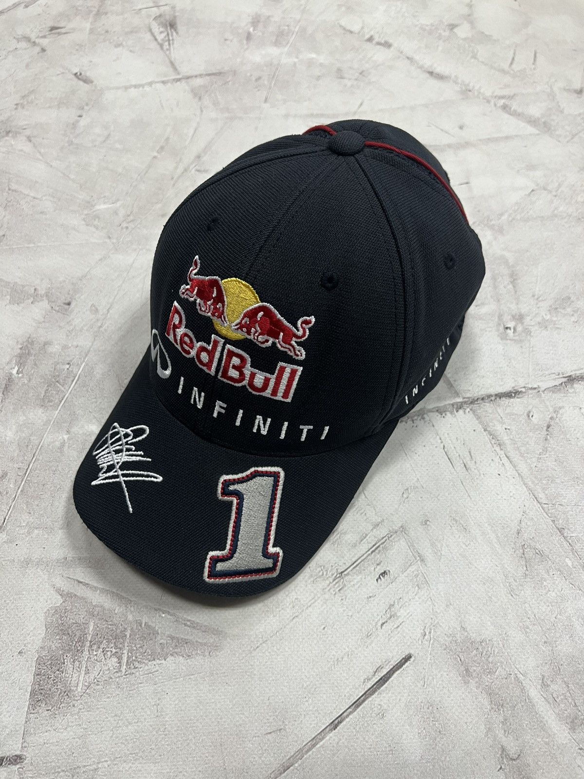 NASCAR × Racing × Red Bull Red Bull Infinity Nascar Racing Cap Big Logo ...