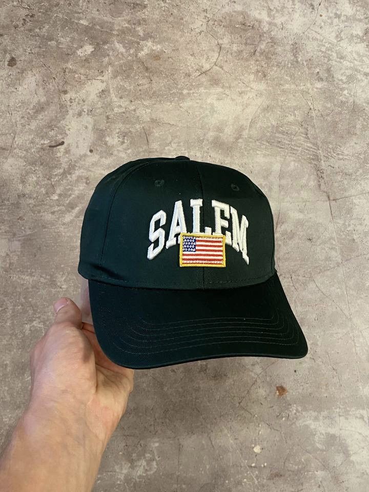 S4LEM American Flag Salem Hat(Dark Green) | Grailed