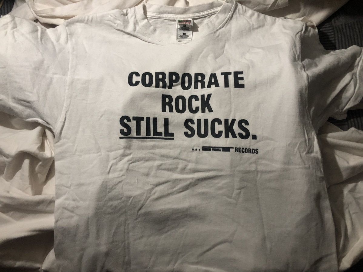 Vintage SST Records Corporate Rock Still Sucks | Grailed