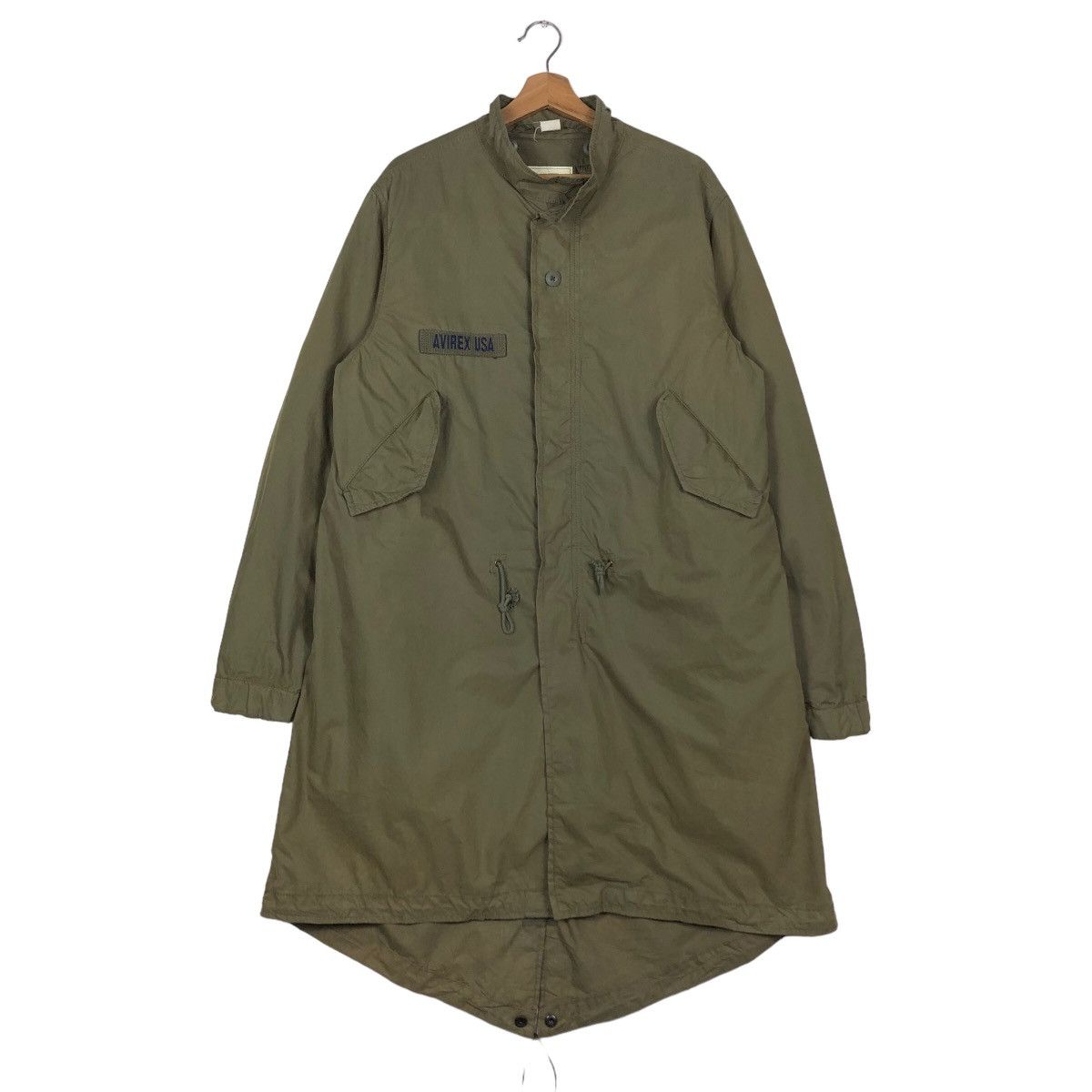 Vintage 🔥Vintage Parka Fish Tail Jacket Avirex USA Buzz Ricksons | Grailed