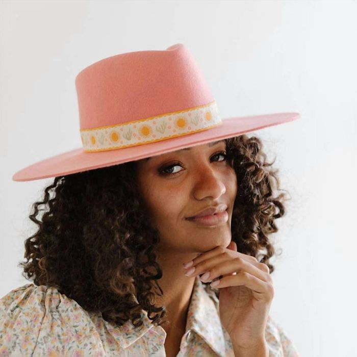 Designer GIGI PIP Dakota Triangle Crown In Pink | Grailed