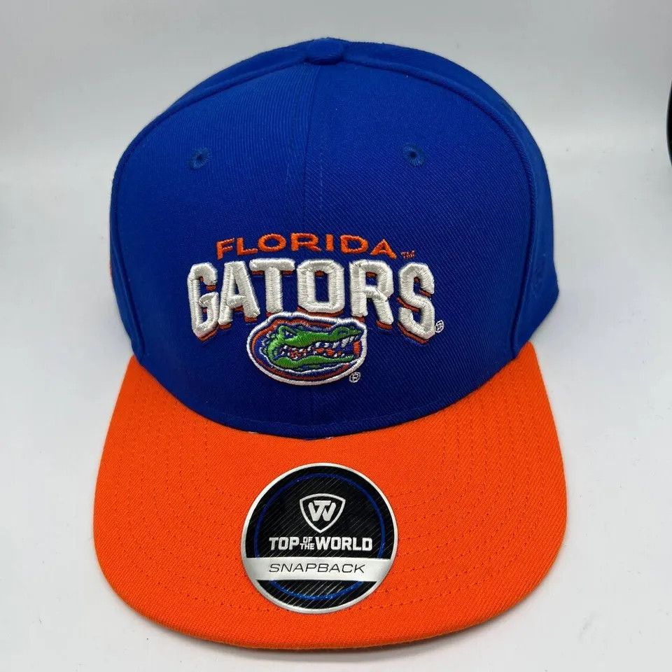 Top Of The World Florida Gators NCAA Hat Snapback Cap Blue New Men ...