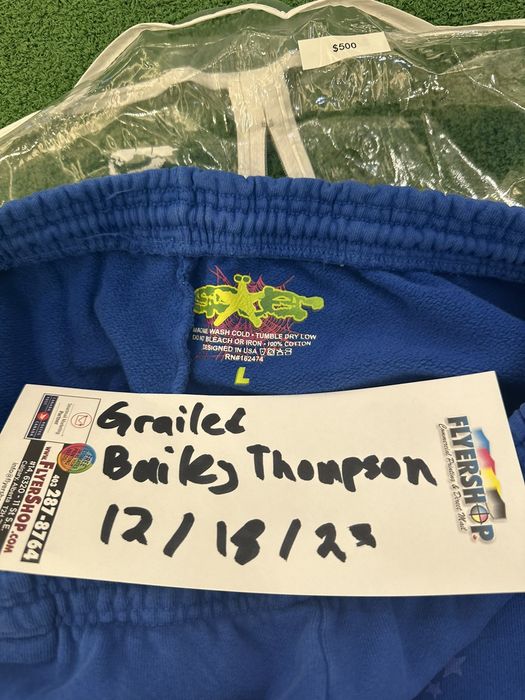 Spider Worldwide SP5 TC Blue Sweatpants | Grailed