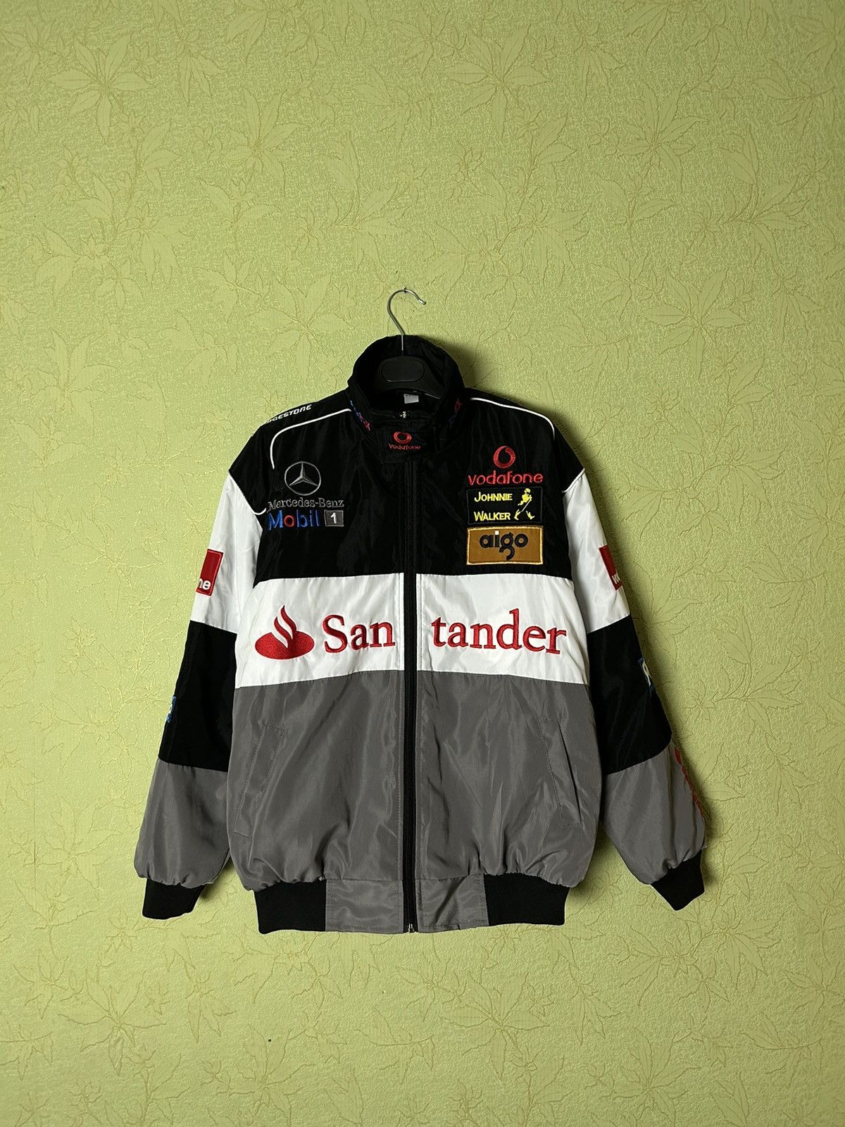 Mercedes Benz × Racing × Vintage Vintage Racing Jacket Mercedes Bomber ...