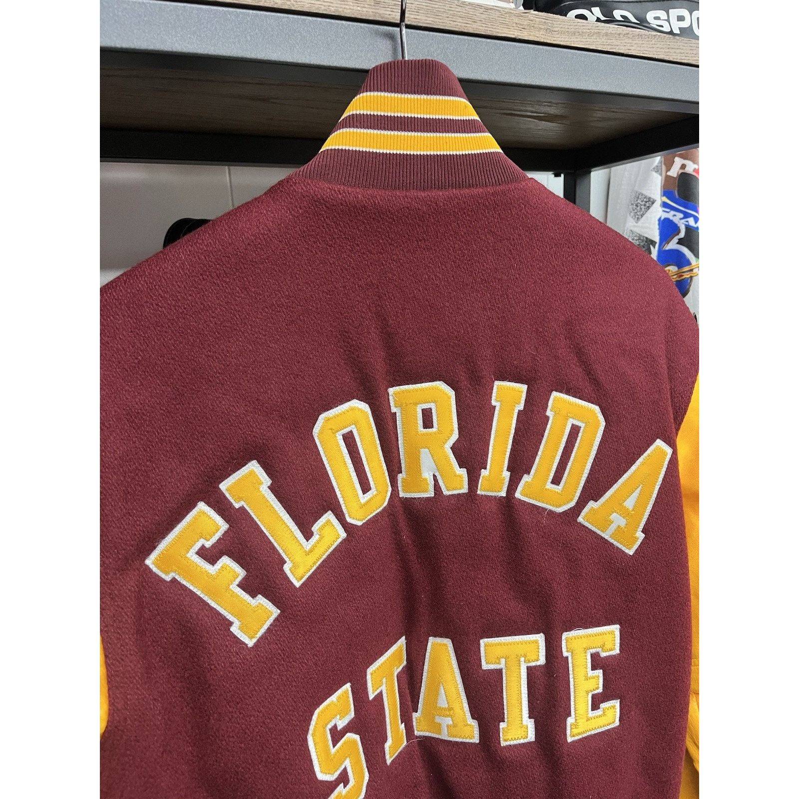 Rennoc Classic 80s Florida State Letterman Varsity Jacket FSU ...