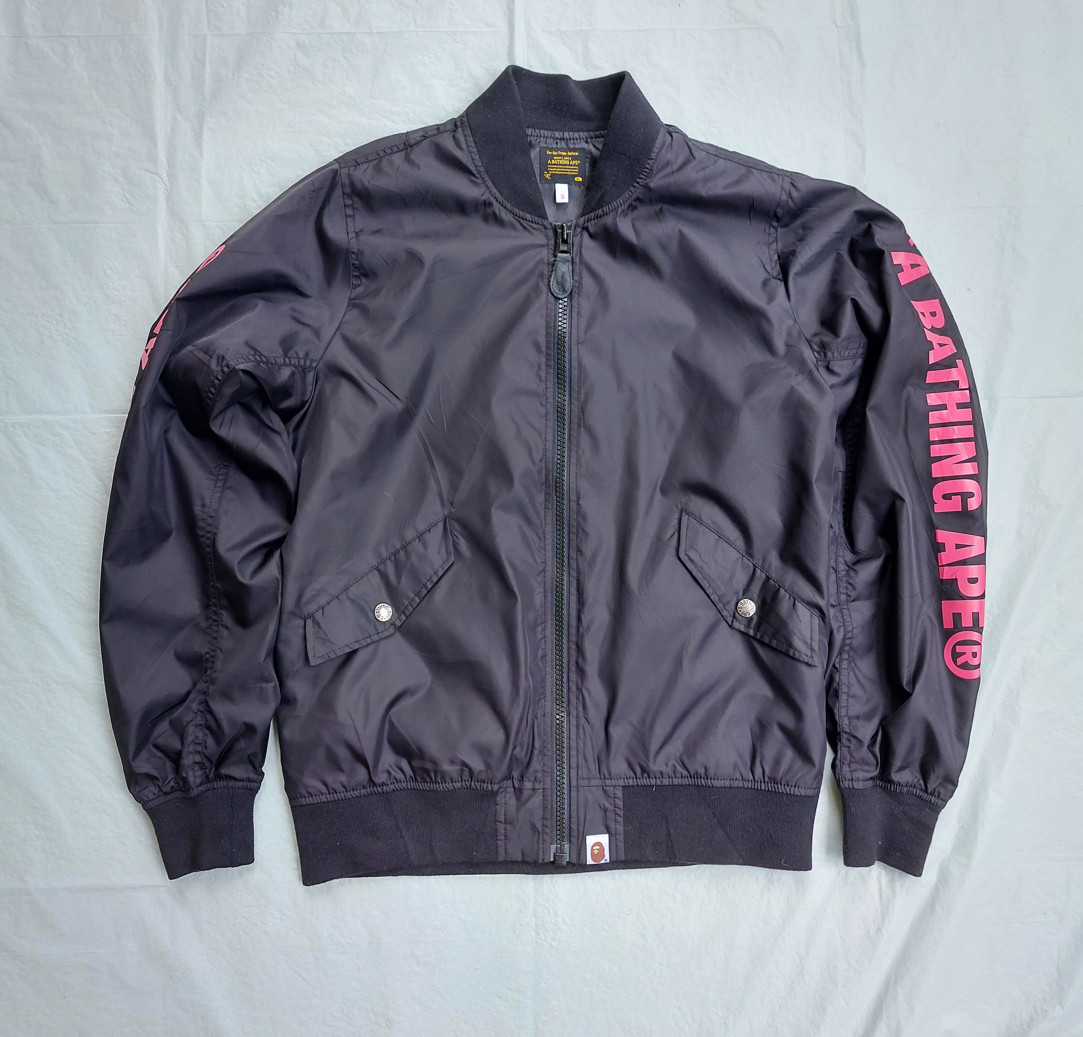 Bape A BATHING APE (BAPE) bomber jacket | Grailed