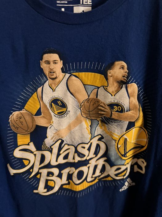 Adidas Vintage Splash Bros Golden State Warriors Steph Curry Klay | Grailed