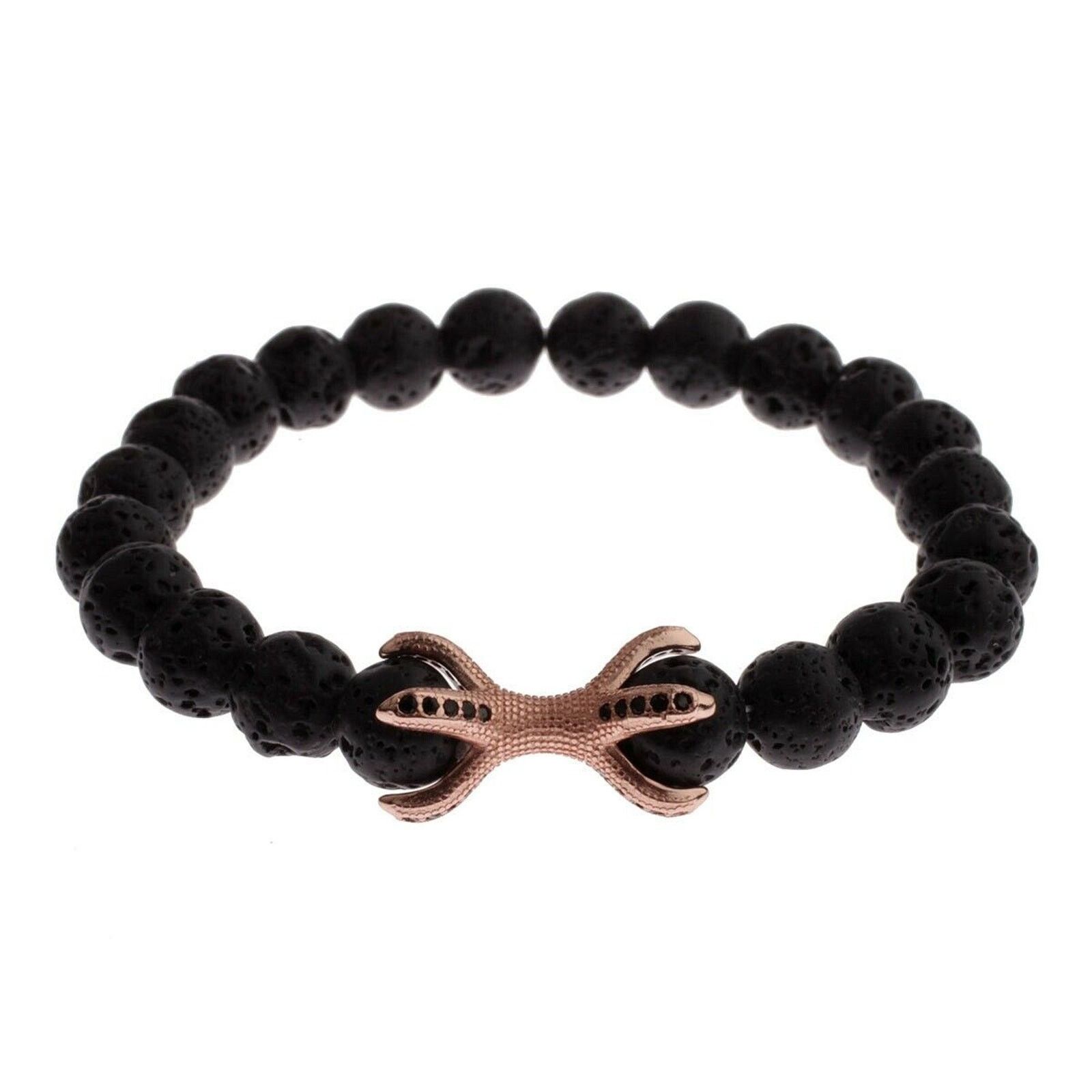 Jewelry 🔴 Bracelet - Rose Gold Talon Pave & Lava Stone | Grailed