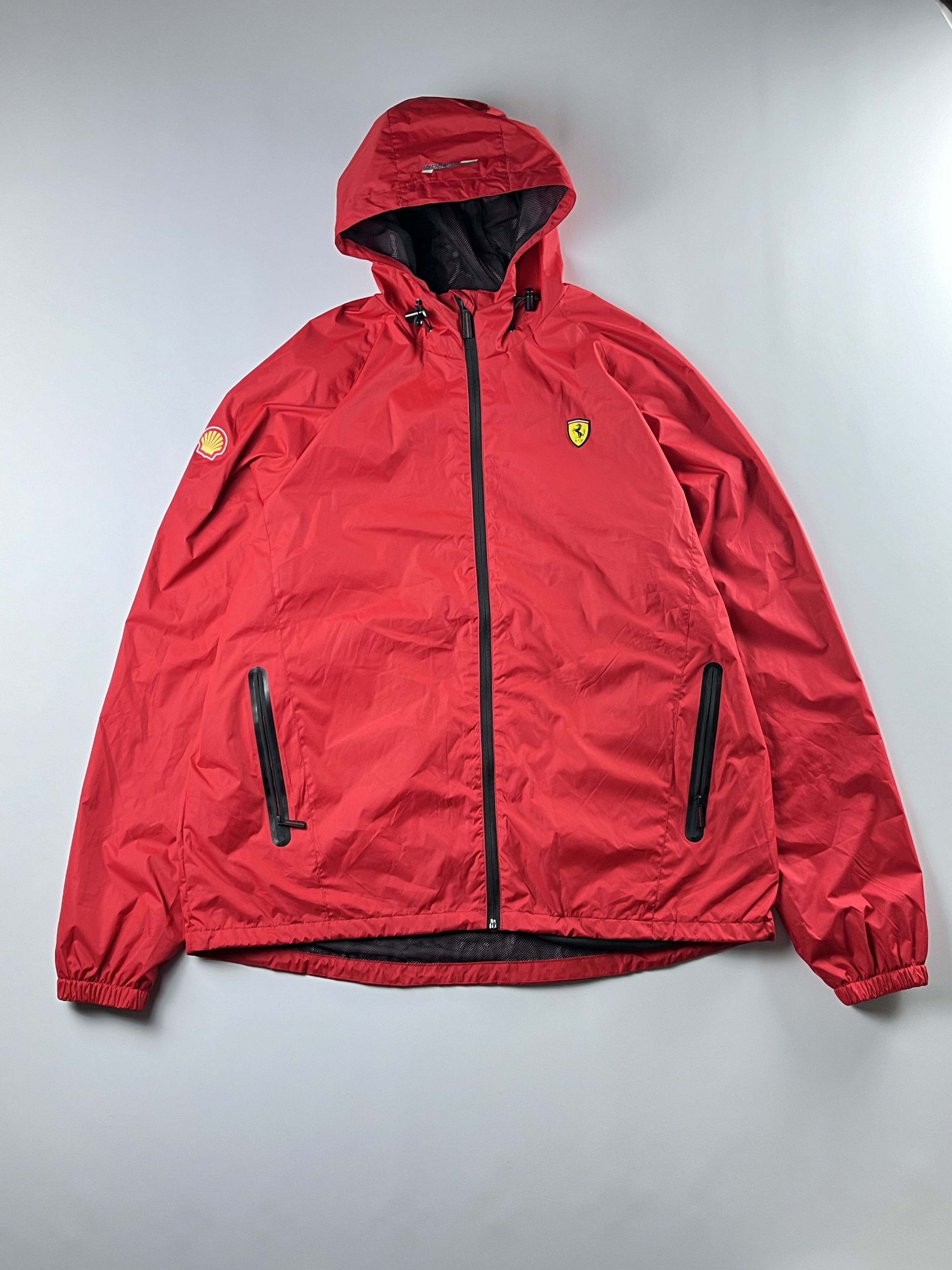 Ferrari × Racing × Vintage Scudaria Ferrari Rain Jacket | Grailed