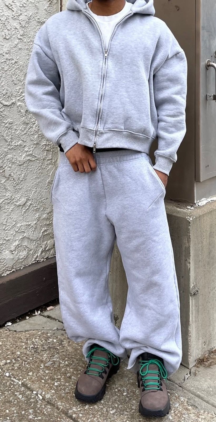HMDD Grey Blank baggy sweats | Grailed