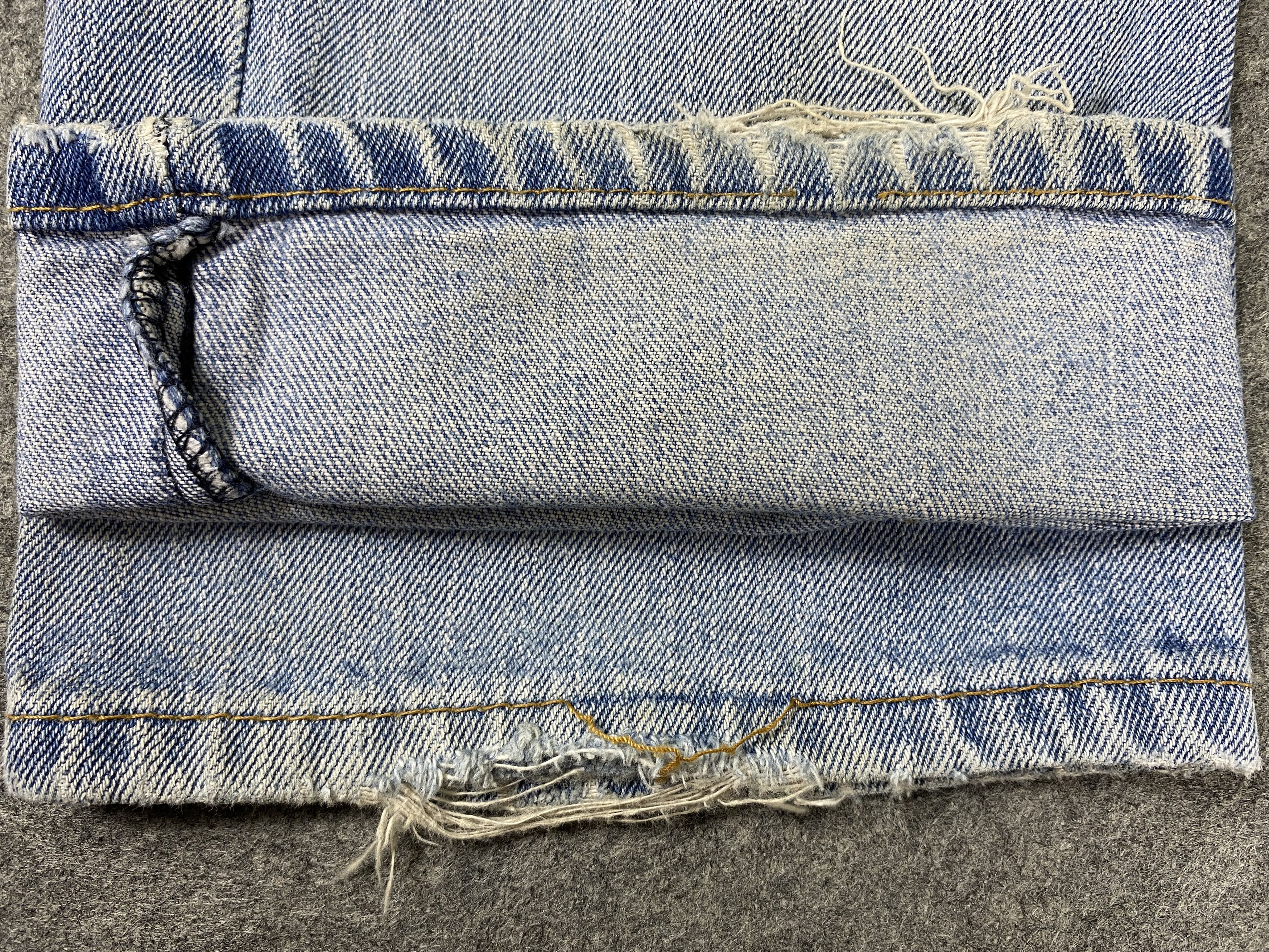 Levi's Vintage Levi's 505 Light Wash Straight Leg Denim Jeans | Grailed