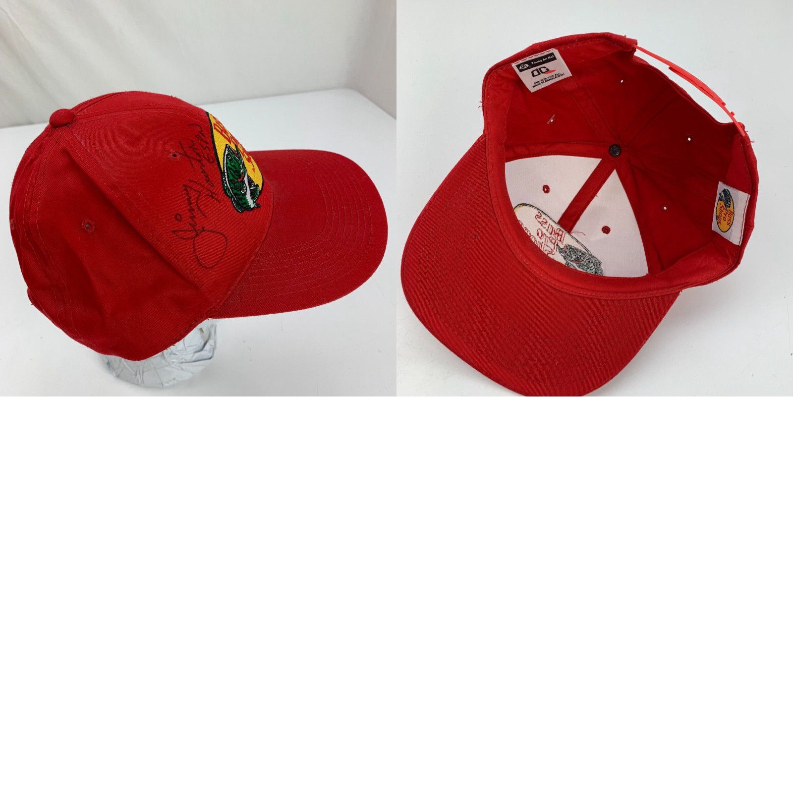 Bass Pro Shops Jimmy Houston ESPN Signed Bass Pro Shops Ball Cap Hat ...