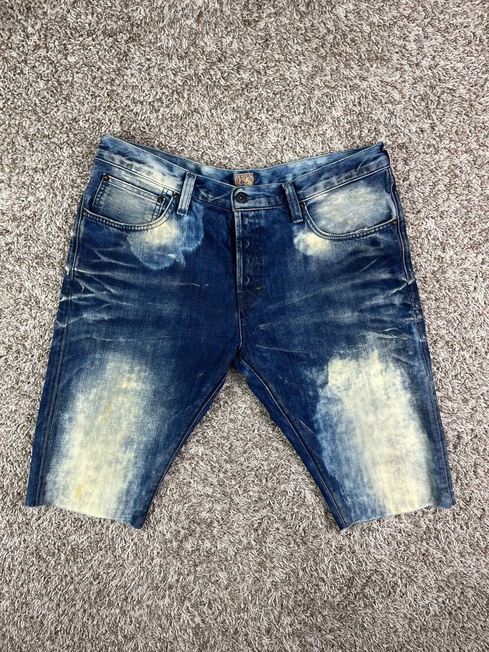 Prps PRPS Demon Fly Distressed Denim Shorts | Grailed